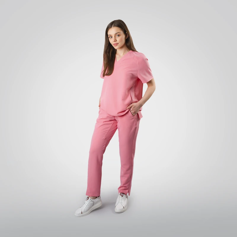 Costum medical roz de damă Jex-Blake - FeelKin